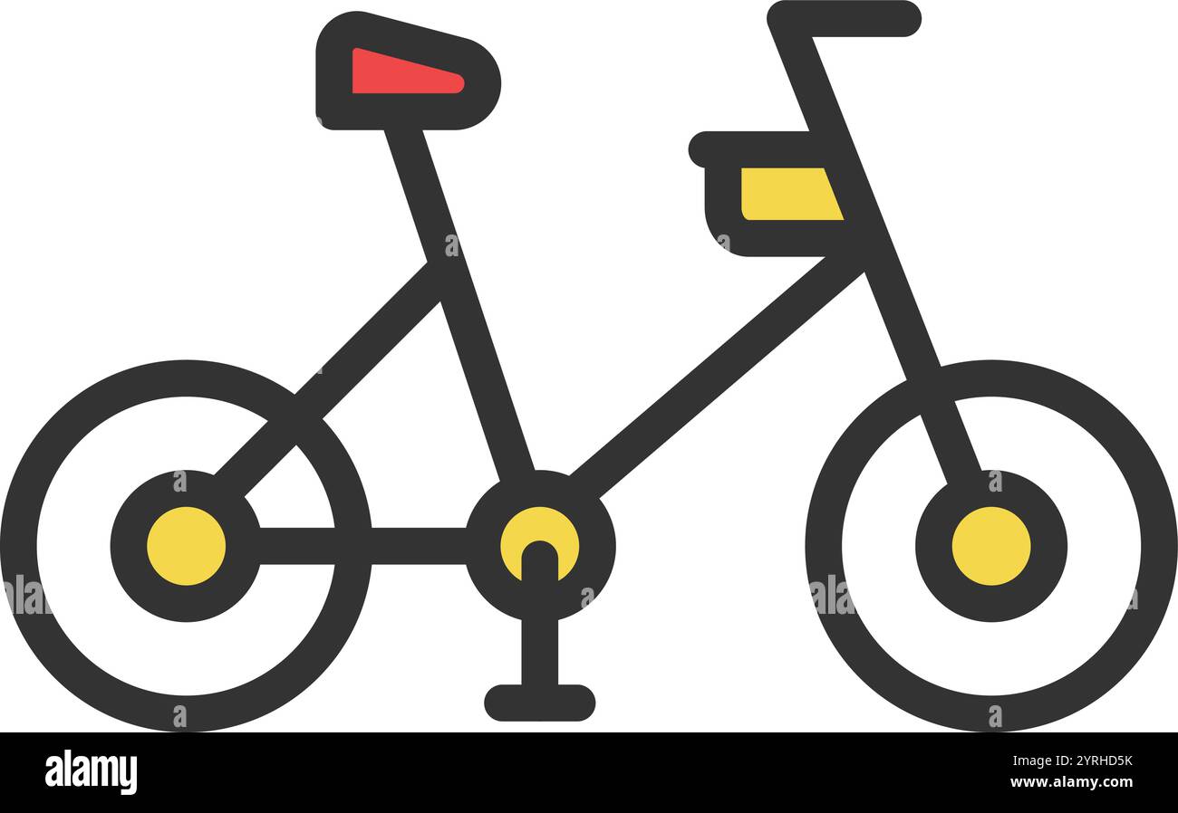 Bicycle icon vector image. Suitable for mobile application web ...