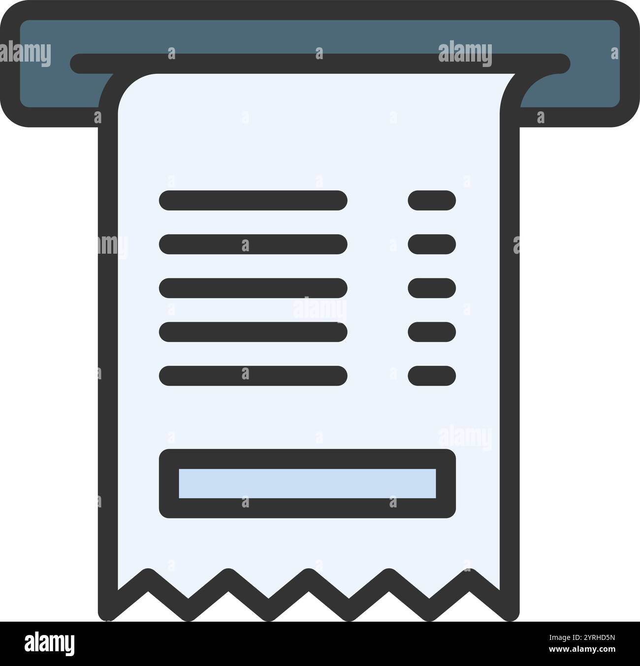 Bill icon vector image. Suitable for mobile application web application ...