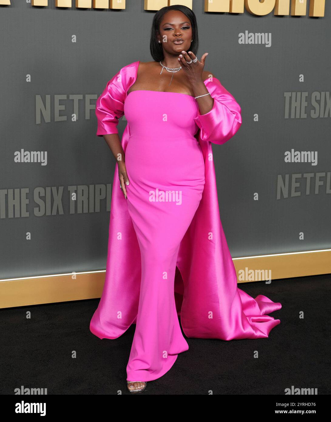 Los Angeles, USA. 03rd Dec, 2024. Shanice Williams arrives at Netflix's ...