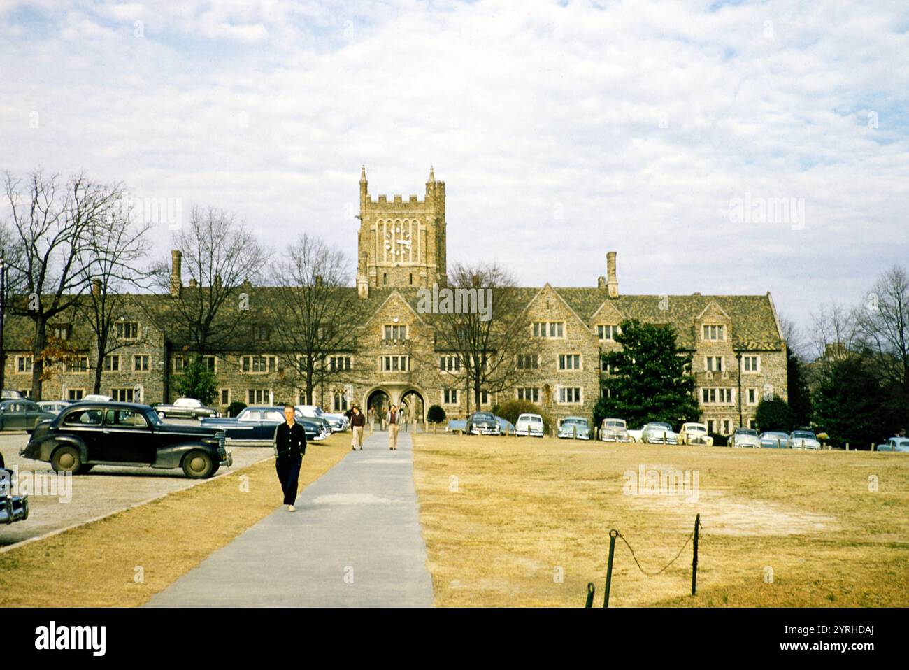 Historic buildings of West Campus, Duke University, Durham, North ...