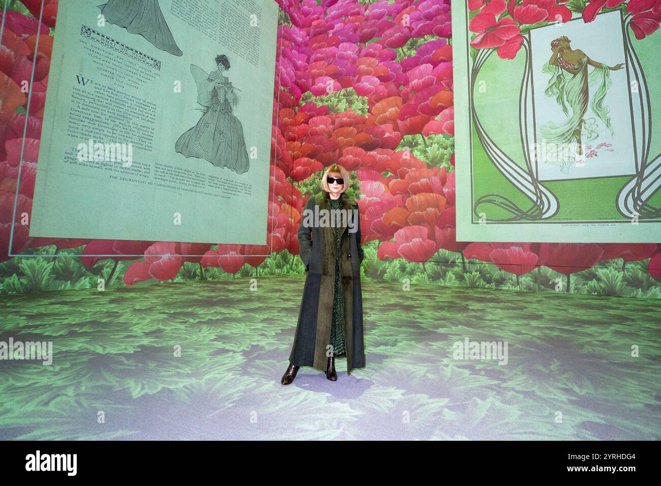 Anna Wintour at the Lightroom King's Cross in London, for the new ...