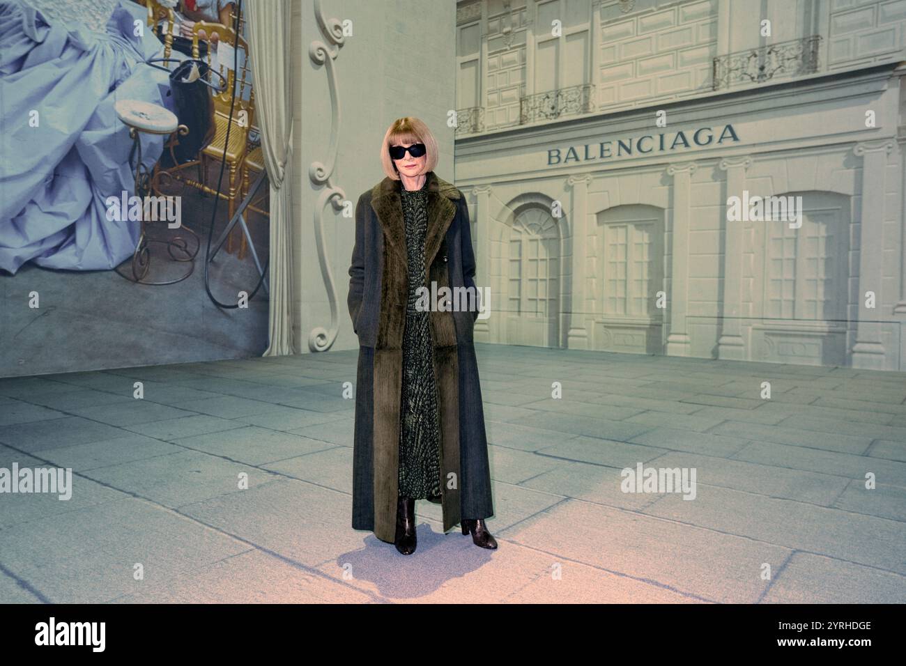 Anna Wintour at the Lightroom King's Cross in London, for the new ...
