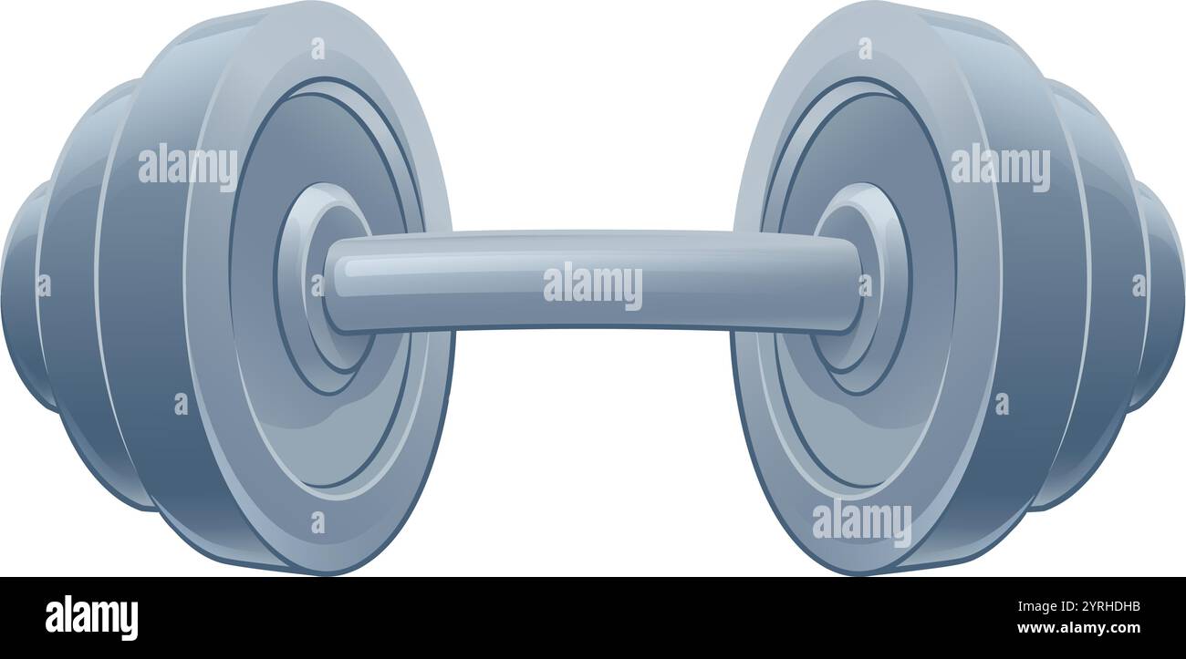 Dumb Bell Gym Weight Weightlifting Dumbbell Icon Stock Vector Image ...