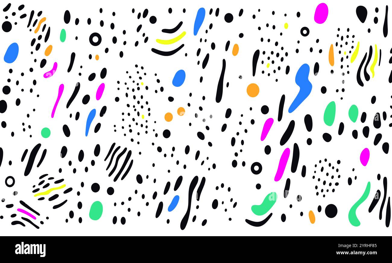 Background features abstract shapes Cut Out Stock Images & Pictures - Alamy