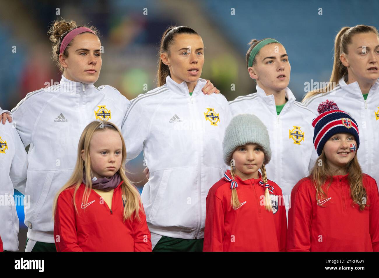 Oslo, Norway. 03rd, December 2024. Laura Rafferty of Northern Ireland ...