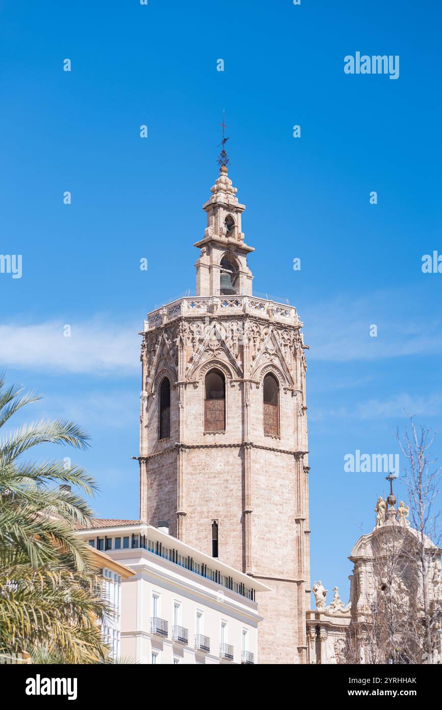 The Miguelete Tower, or Micalet, is the iconic Gothic bell tower of ...