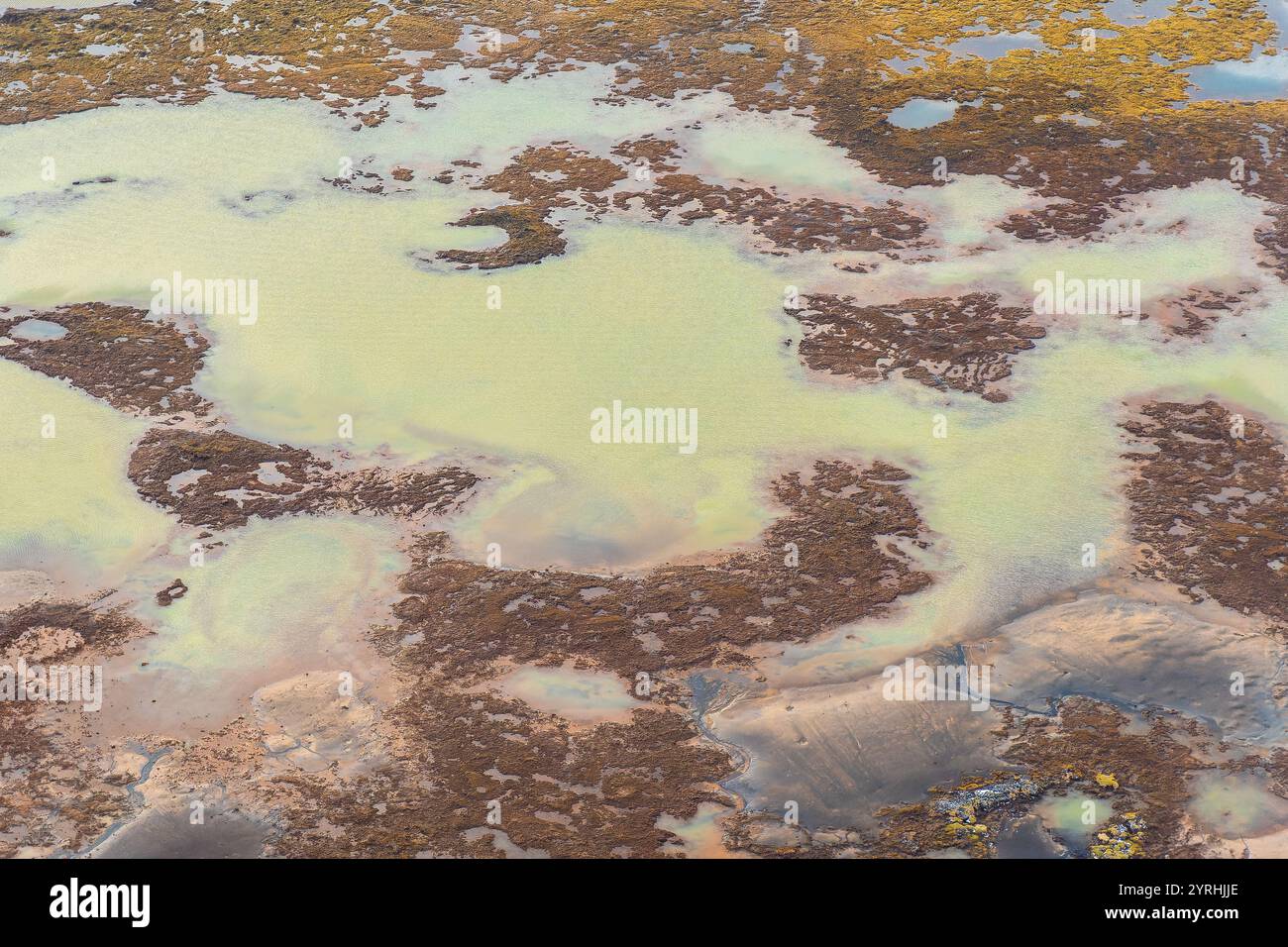 Stunning aerial view of Iceland's south coast, showcasing diverse ...