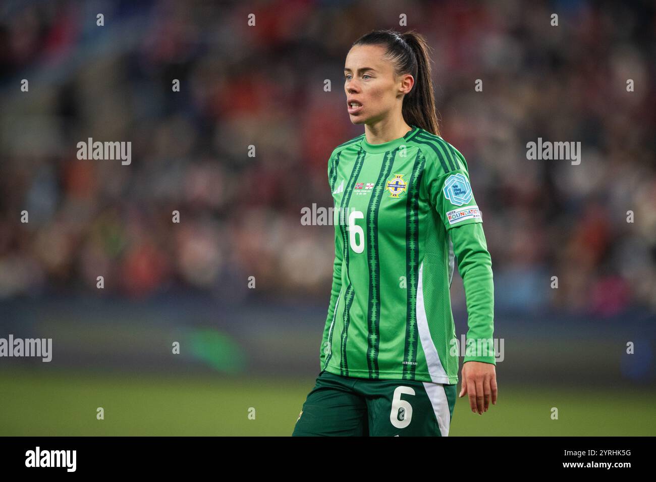 Oslo, Norway. 03rd, December 2024. Laura Rafferty (6) of Northern ...