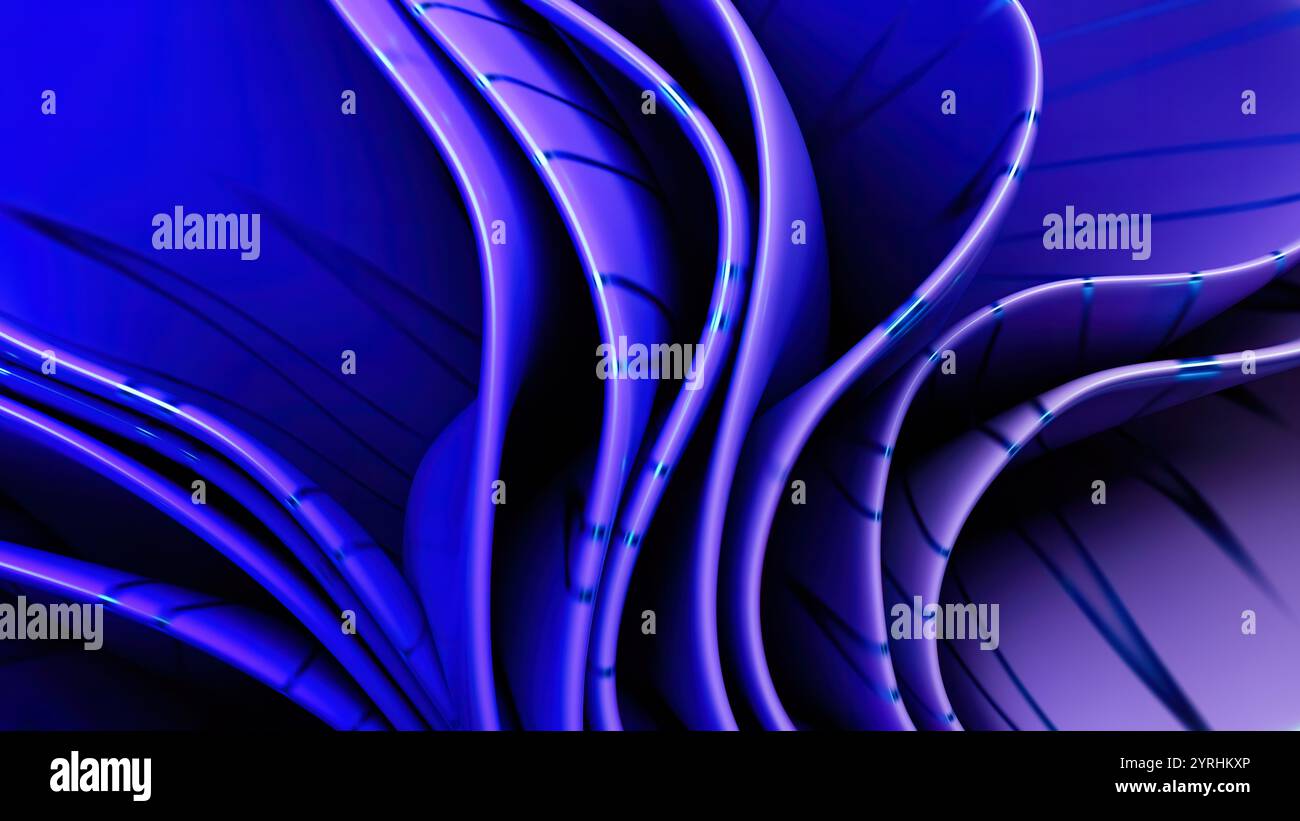 Blue tech layers hi-res stock photography and images - Alamy
