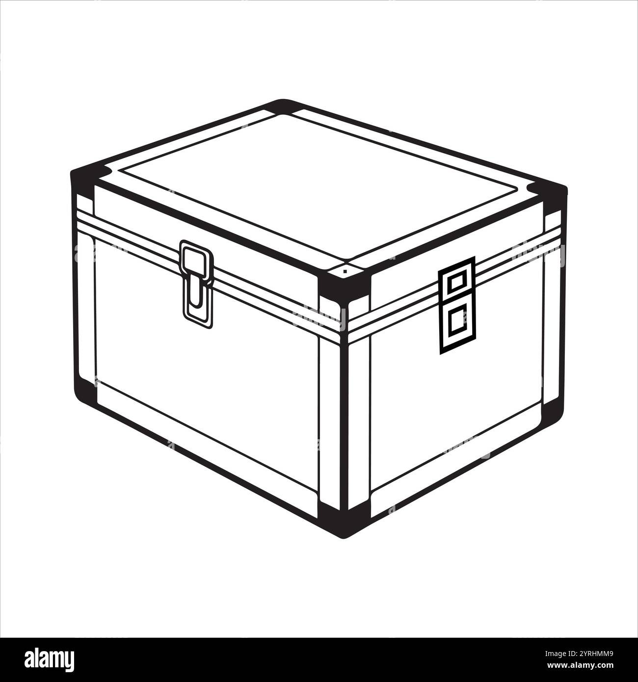 clean line icons of the boxes Stock Vector Image & Art - Alamy