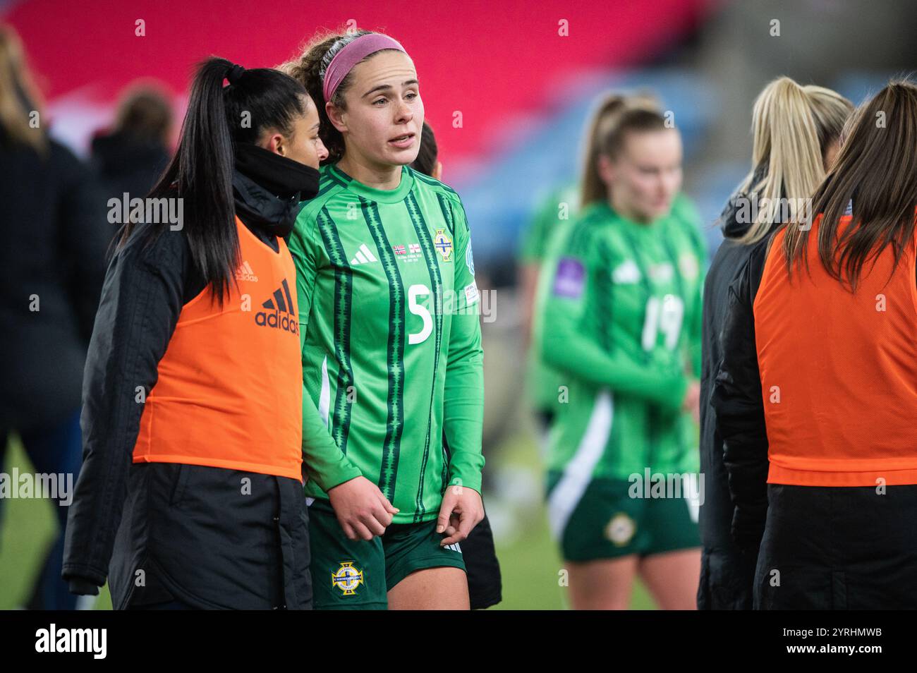 Oslo, Norway. 03rd, December 2024. Brenna McPartlan (5) of Northern ...