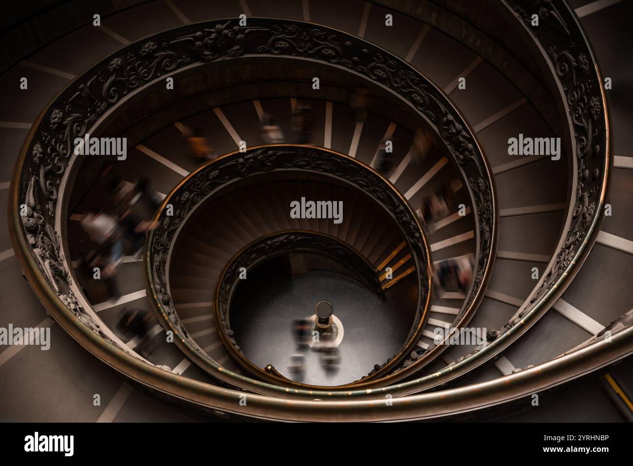 Famous staircase in Vatican in Rome, Italy Stock Photo - Alamy