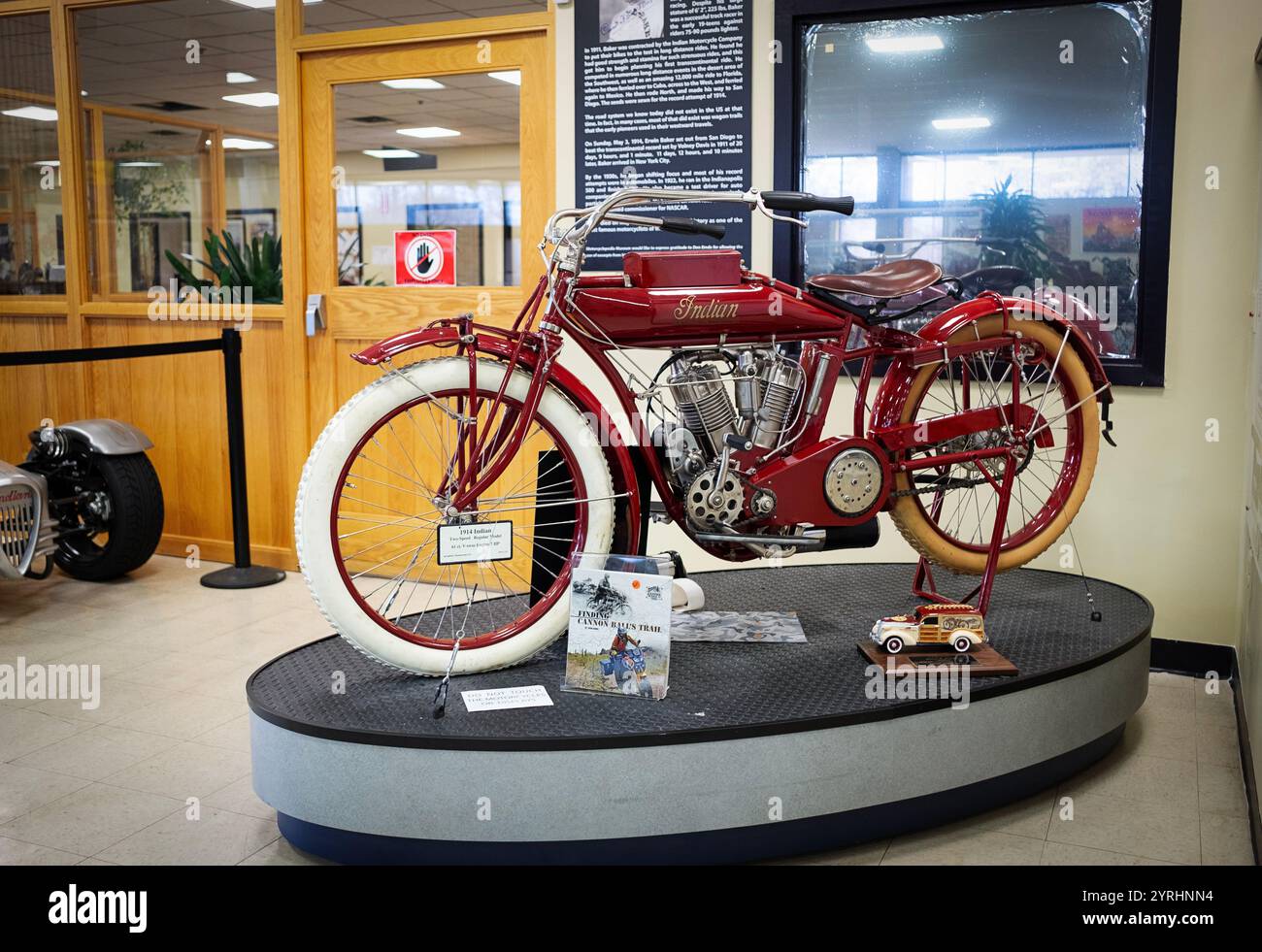 A 1914 Indian two speed regular model motorcycle that looks a bit like ...