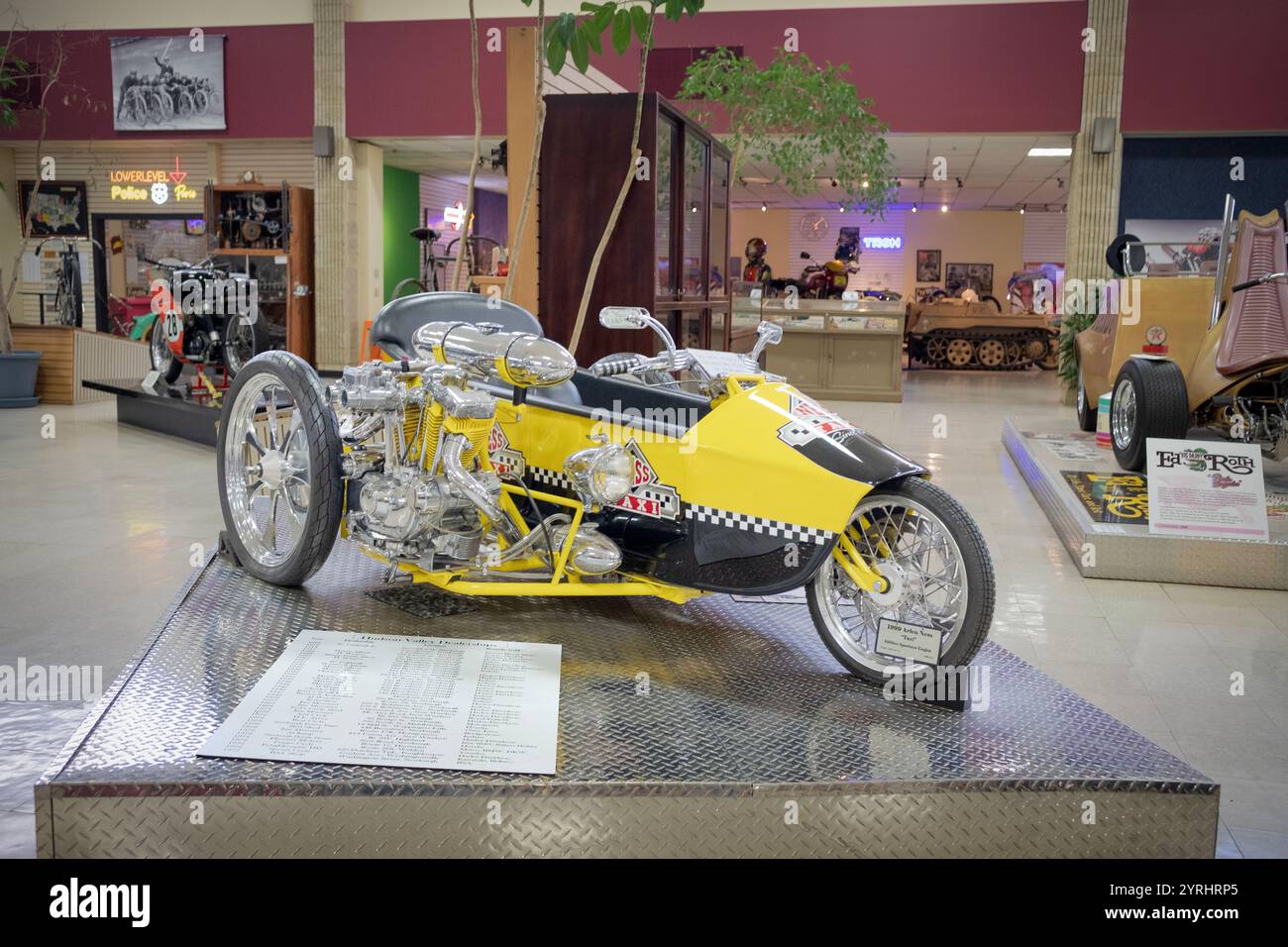Orange trike motorcycles hi-res stock photography and images - Alamy