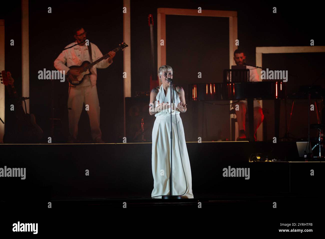 Teatro Augusteo, Naples, Italy, December 03, 2024, Malika Ayane during MALIKA AYANE - A Teatro ...