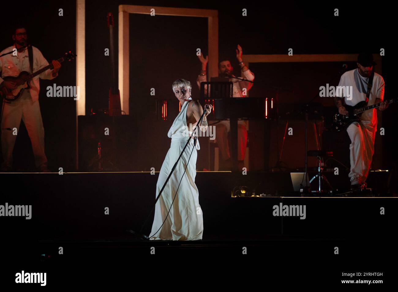 Teatro Augusteo, Naples, Italy, December 03, 2024, Malika Ayane during MALIKA AYANE - A Teatro ...