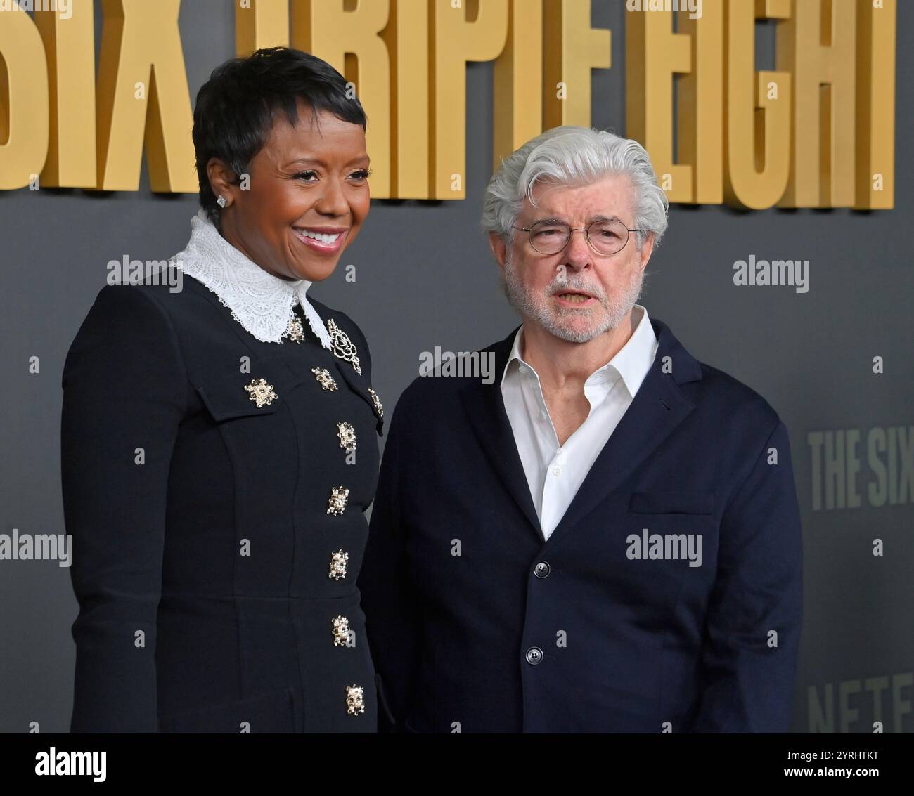 Los Angeles, United States. 03rd Dec, 2024. Director George Lucas and ...