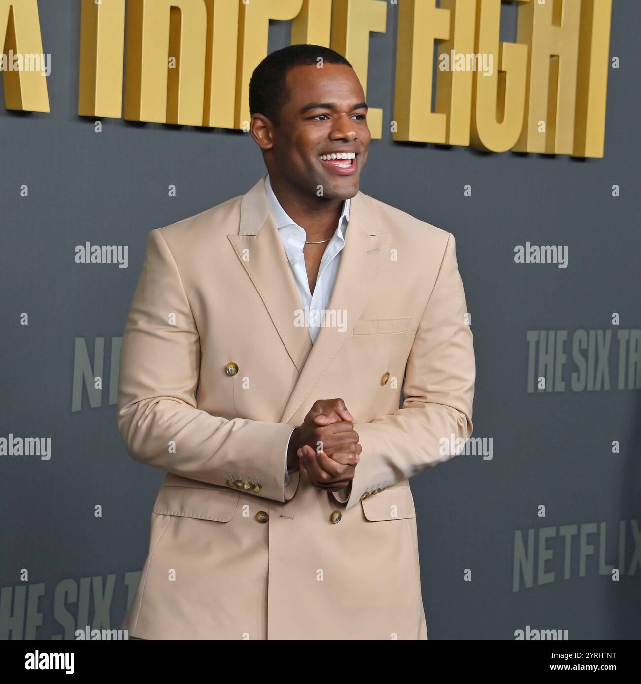 Cast member Jay Reeves attends the premiere of Netflix's motion picture ...