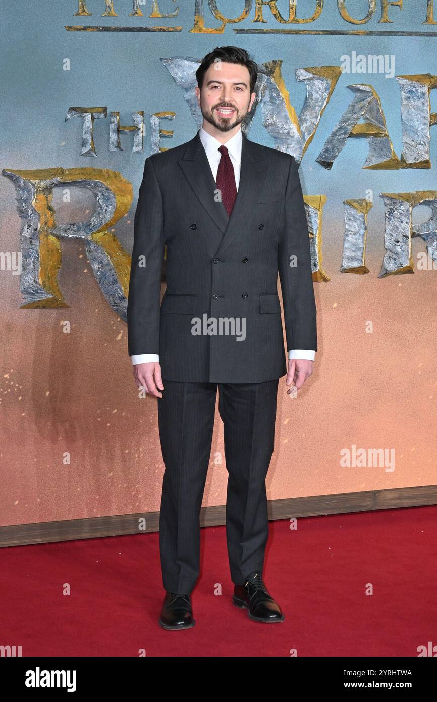 London, UK - 3rd December 2024Ryan Gage at the UK Premiere of The Lord ...