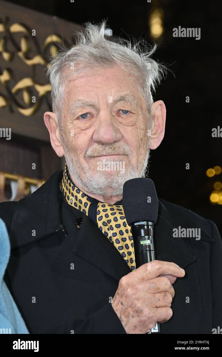 London, UK - 3rd December 2024Sir Ian McKellen at the UK Premiere of ...