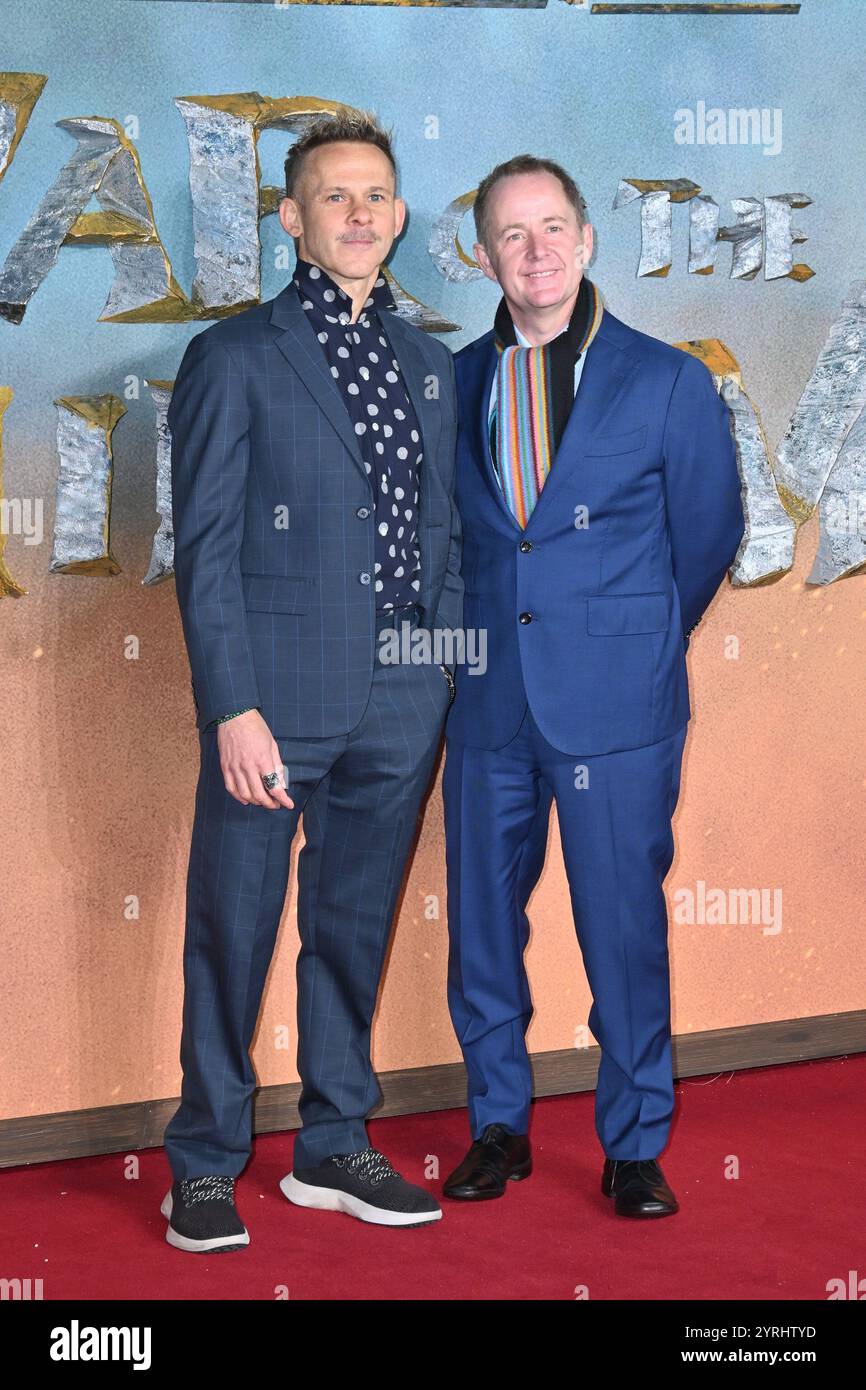London, UK - 3rd December 2024Dominic Monaghan and Billy Boyd at the UK ...