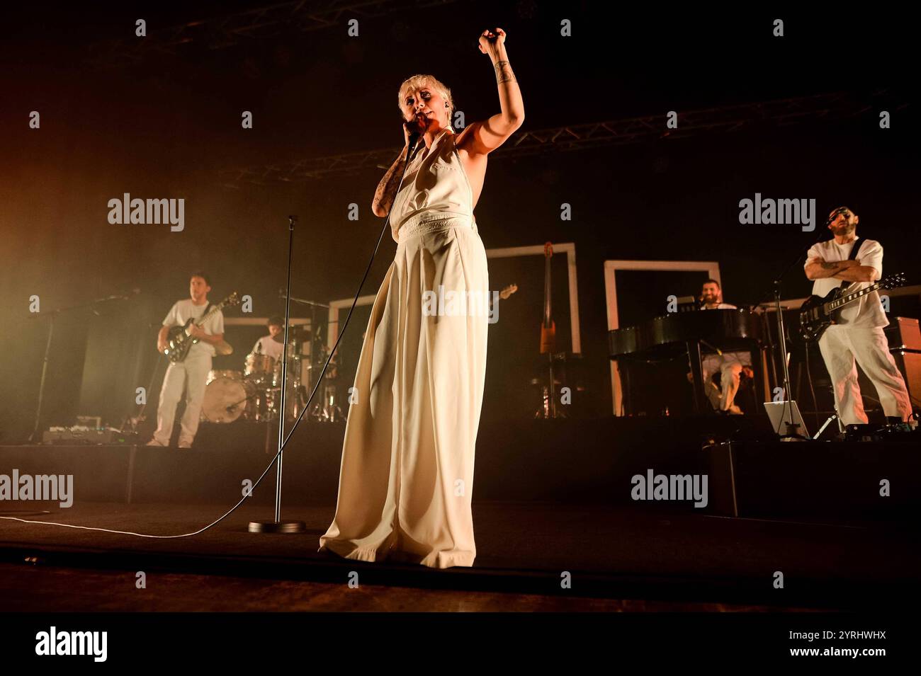 Italian singer Music Concert - MALIKA AYANE - A Teatro 2024 Malika Ayane during MALIKA AYANE - A ...