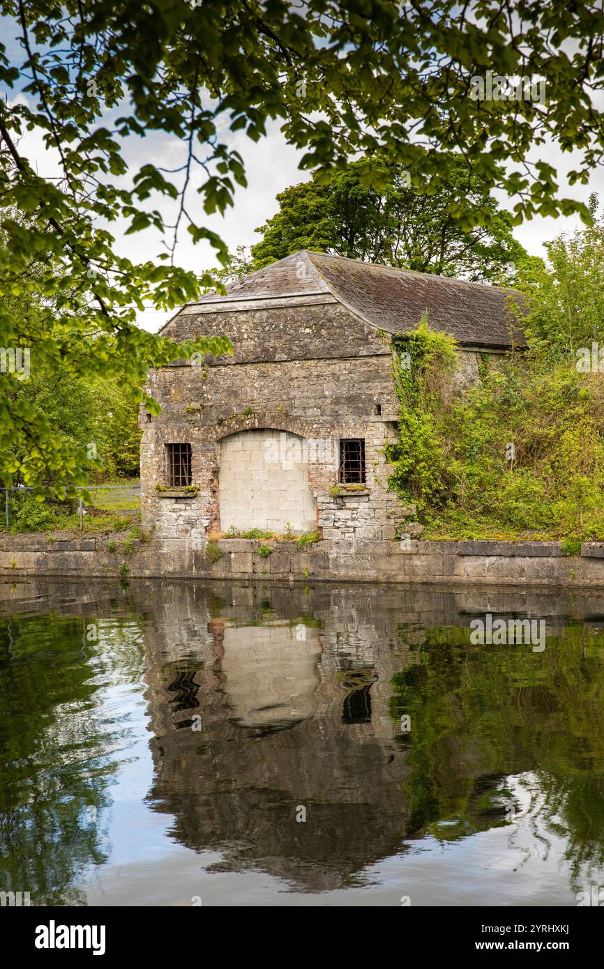 Ireland, County Westmeath, Mullingar, Royal Canal Harbour, old ...