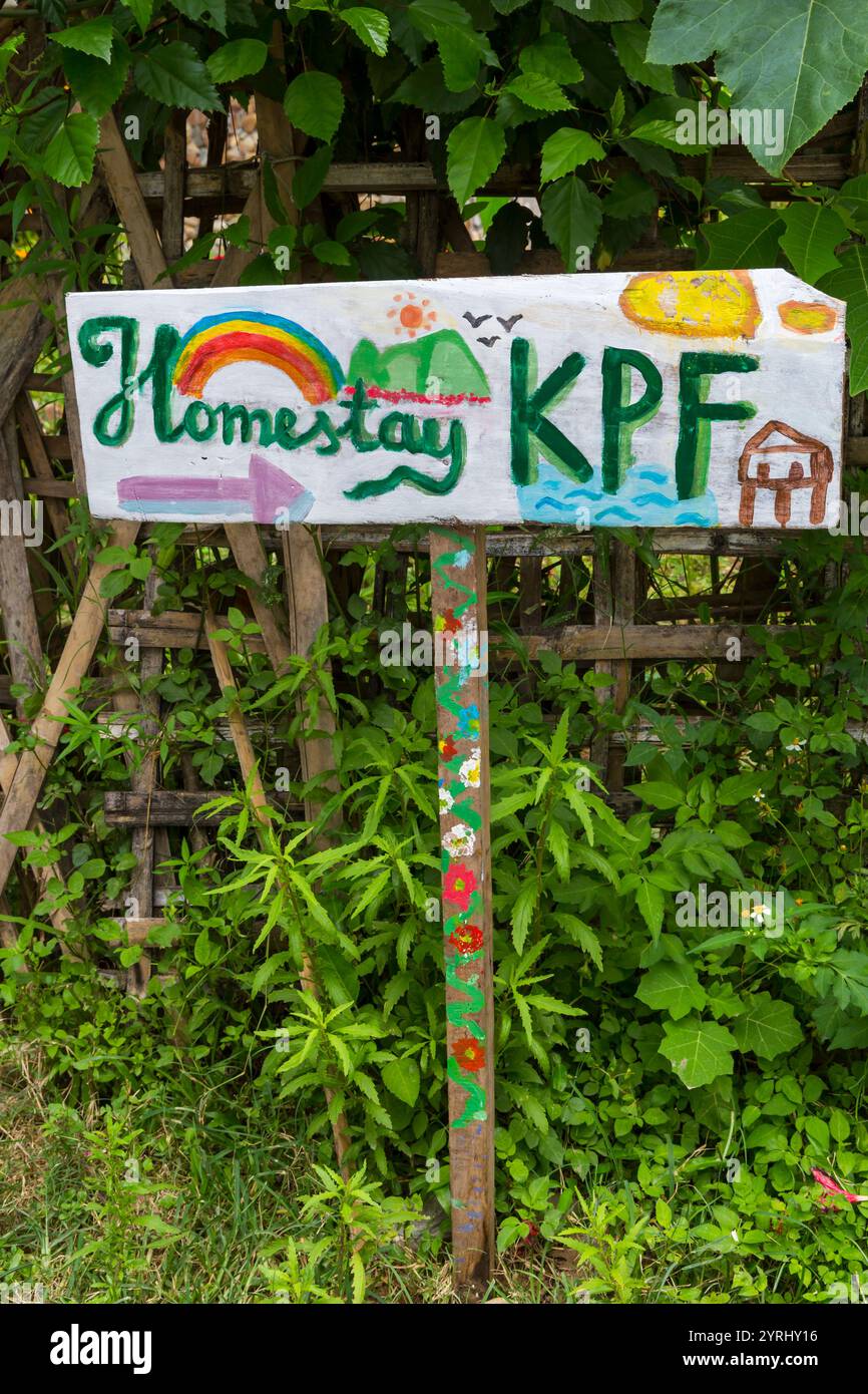 Homestay KPF sign at Vietnam, Asia in June Stock Photo - Alamy
