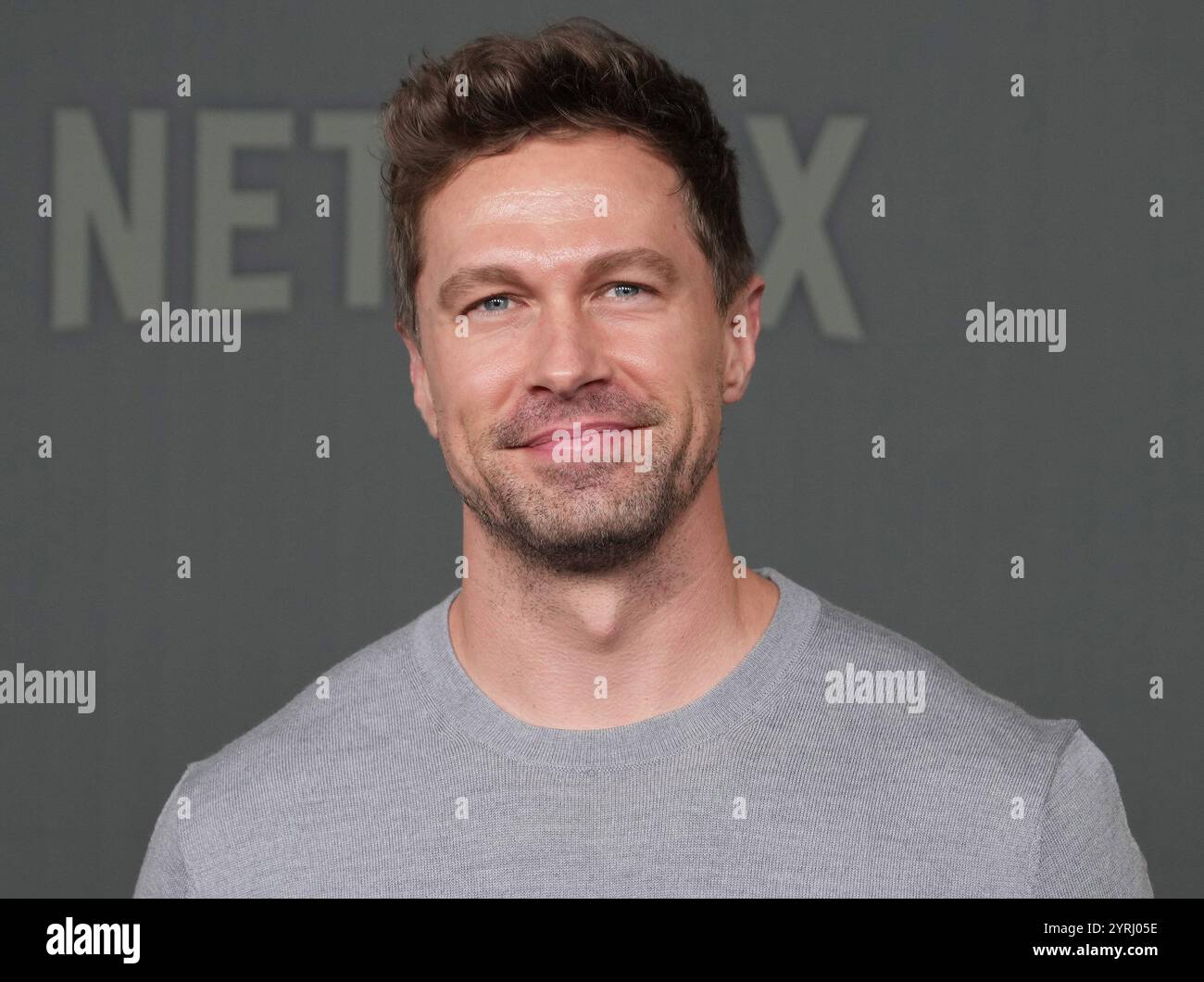 Los Angeles, USA. 03rd Dec, 2024. Bill Barrett arrives at Netflix's THE ...