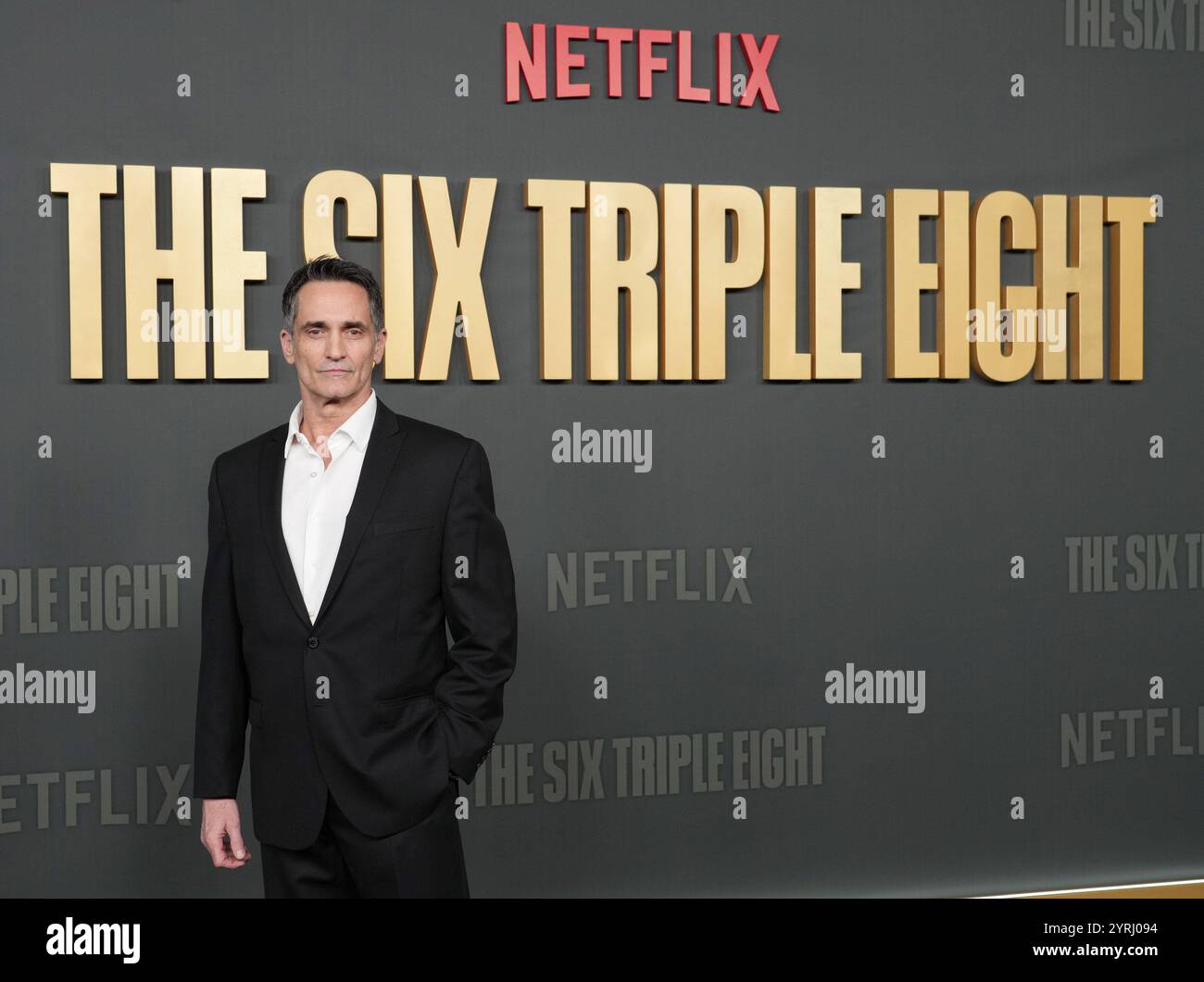 Los Angeles, USA. 03rd Dec, 2024. Jeffery Johnson arrives at Netflix's ...