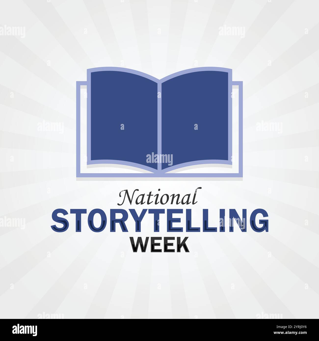 National Storytelling week. Holiday concept. Template for background ...