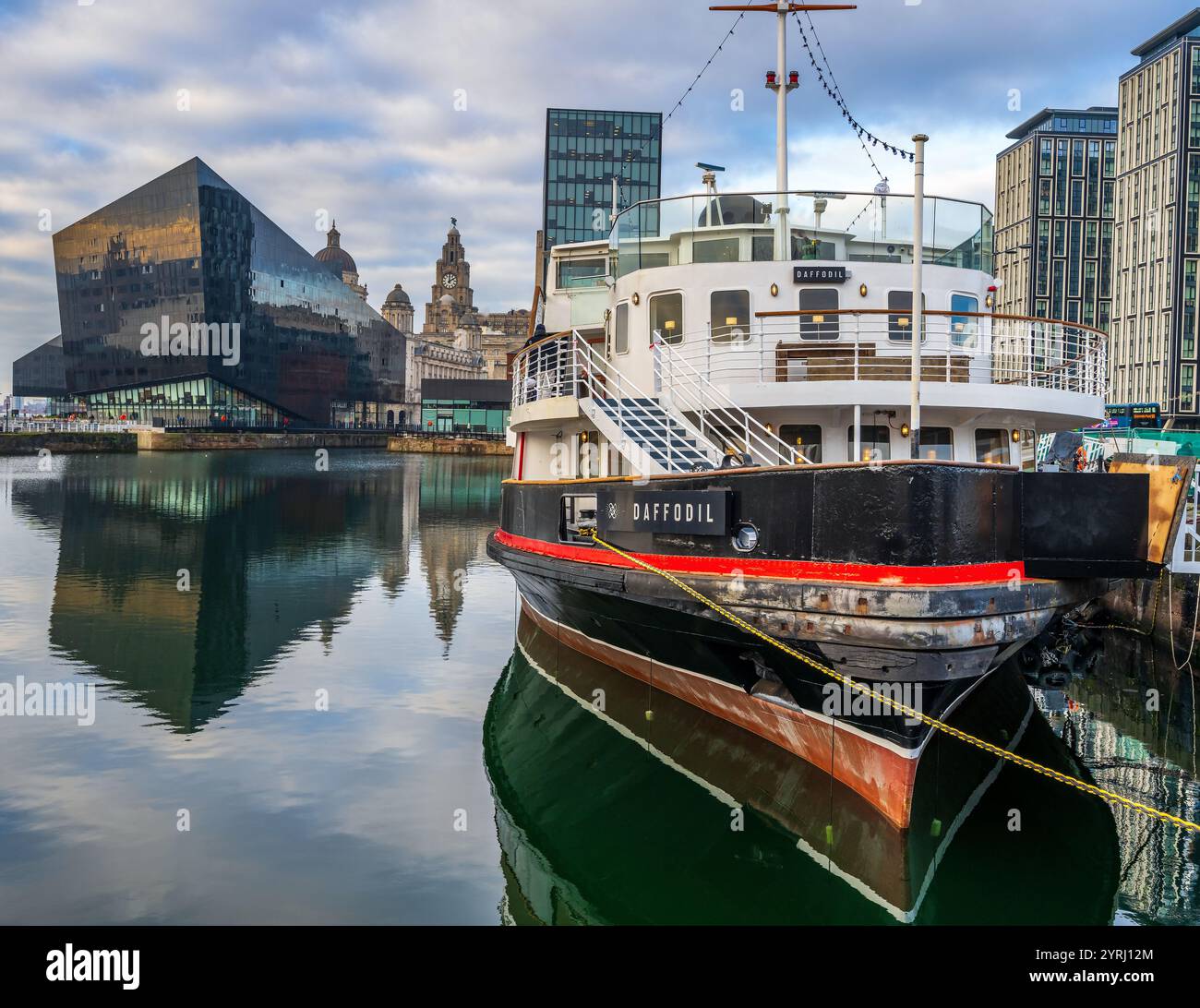 The Daffodil ferry formerly the Royal Daffodil in Canning dock at ...