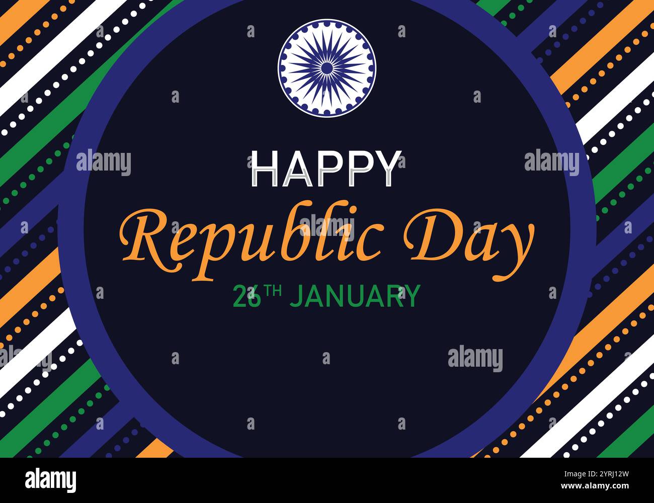 Happy Republic Day Vector illustration. 26 January. Suitable for ...