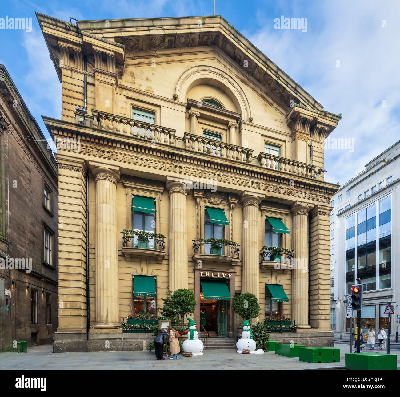 The Liverpool Ivy restaurant formerly the Bank of England in Castle ...
