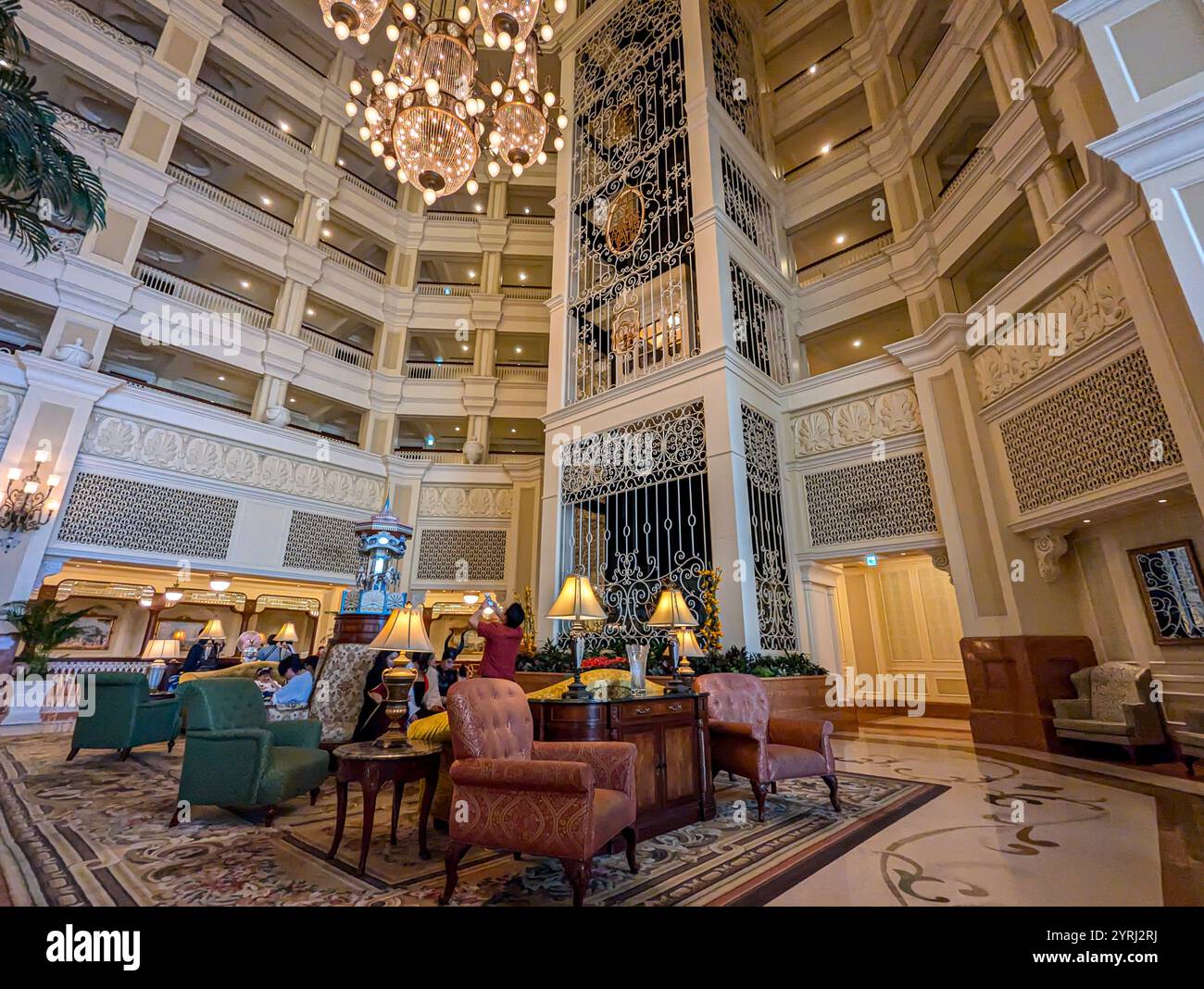 Tokyo, Japan. 30 October 2024. Large reception area in the Tokyo ...