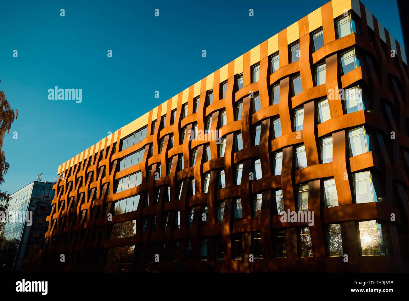 Innovative Modern Architectural Design Featuring a Distinct Unique ...