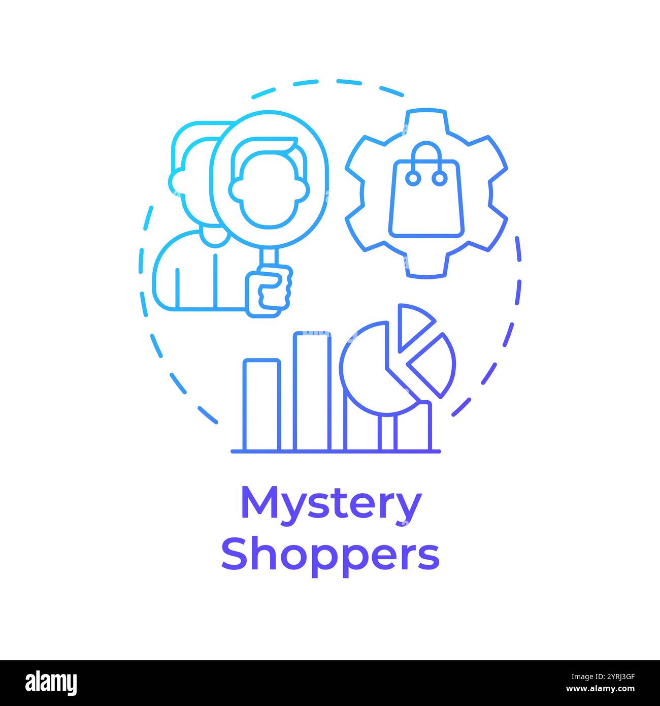 Shoppers survey Stock Vector Images - Alamy
