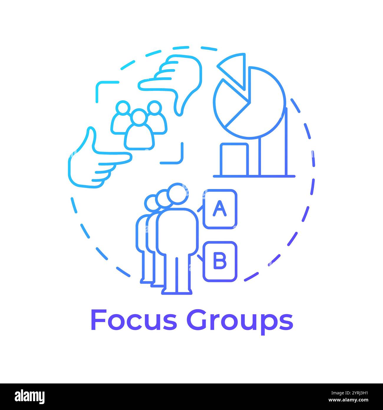 Focus groups Stock Vector Images - Alamy