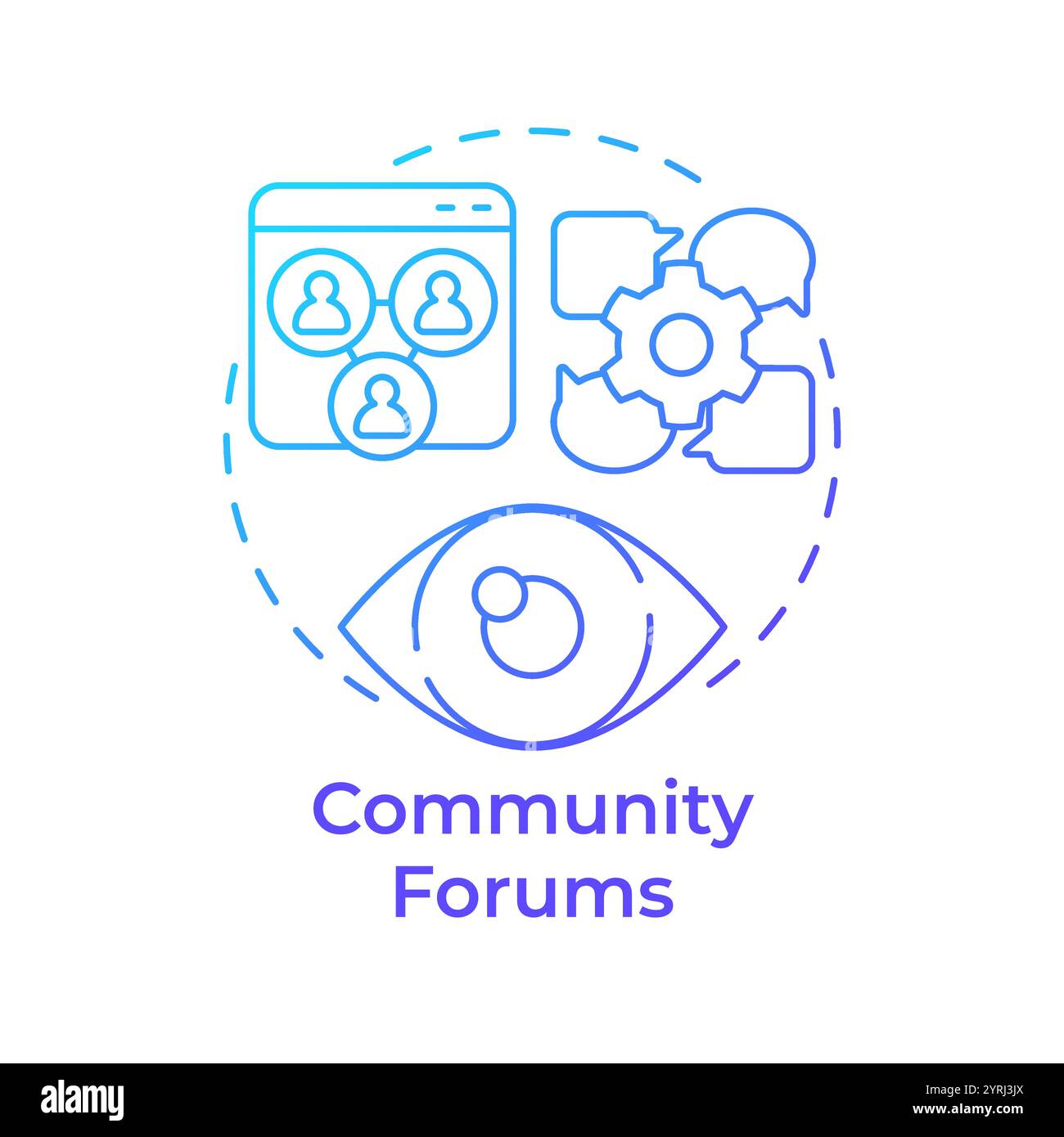 Forums Stock Vector Images - Alamy