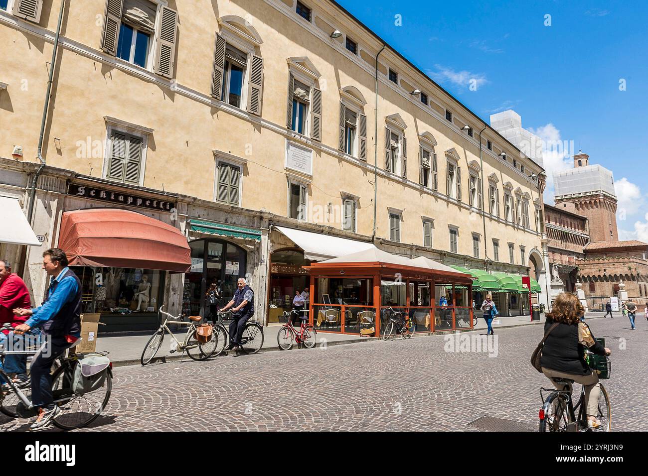 Ferrara - 28 may 2015 The city of Ferrara and its walls. Its a city of ...
