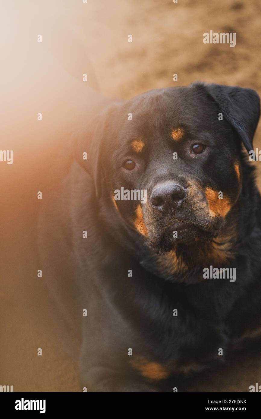 Close up rottweiler puppy hi-res stock photography and images - Alamy