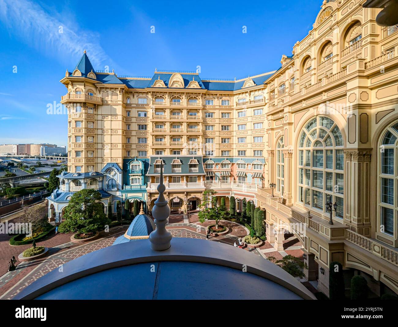 Tokyo, Japan. 31 October 2024. Tokyo Disney Hotel exterior Stock Photo ...