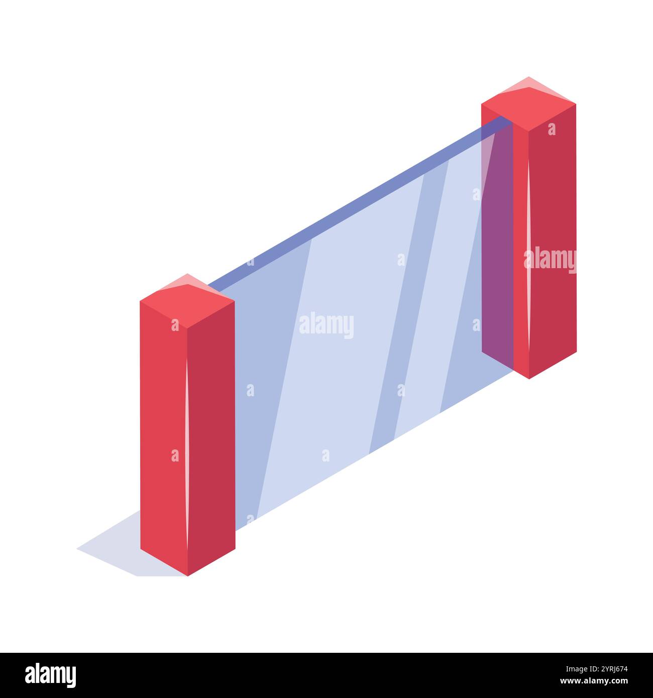 Glass building blocks Stock Vector Images - Alamy