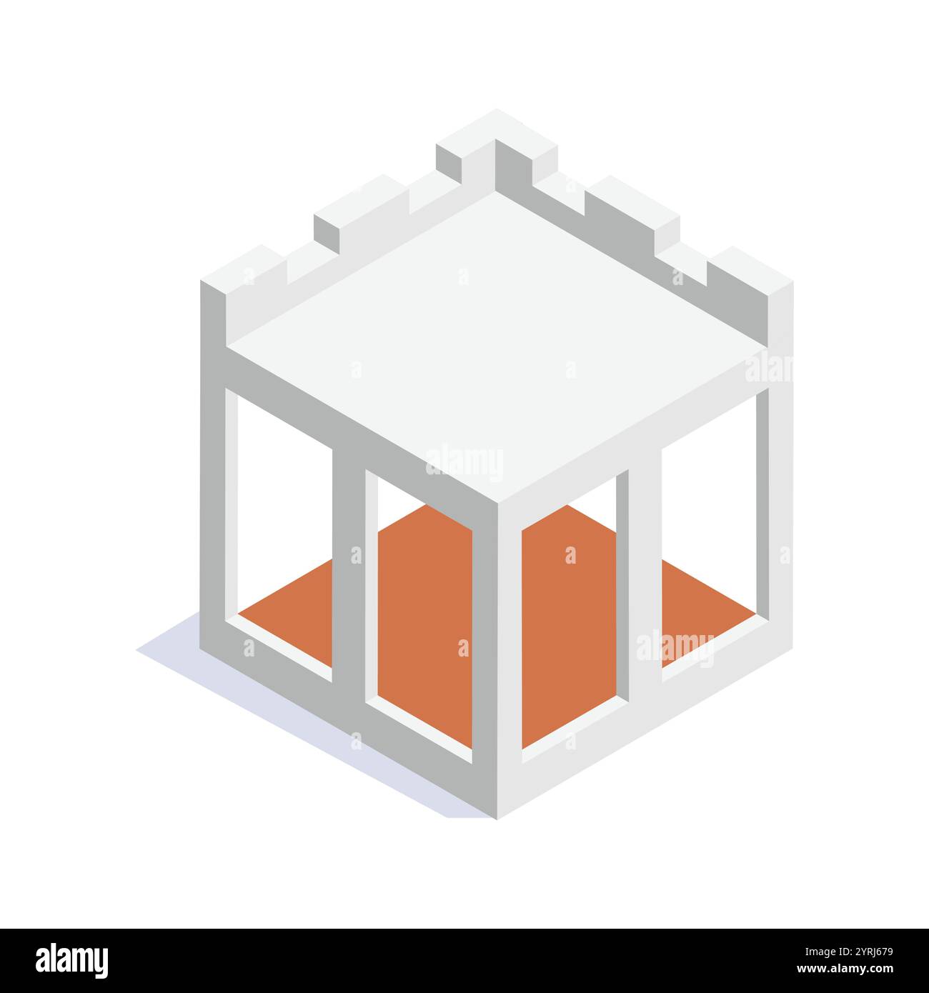 Structural pillars Stock Vector Images - Alamy
