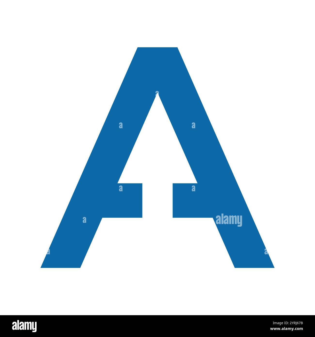 initial letter a arrow icon logo design template Stock Vector Image ...
