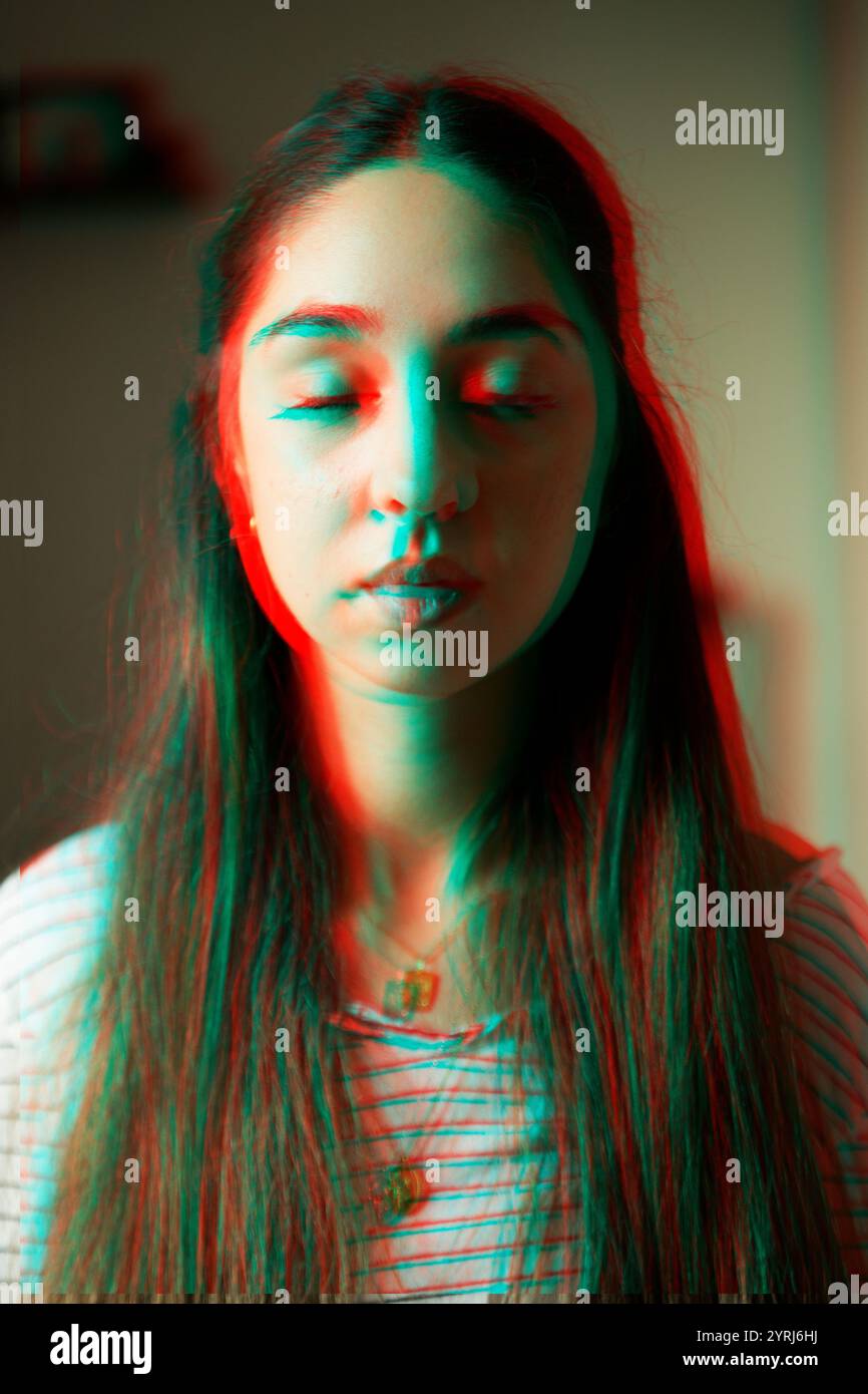 Distorted visuals hi-res stock photography and images - Alamy