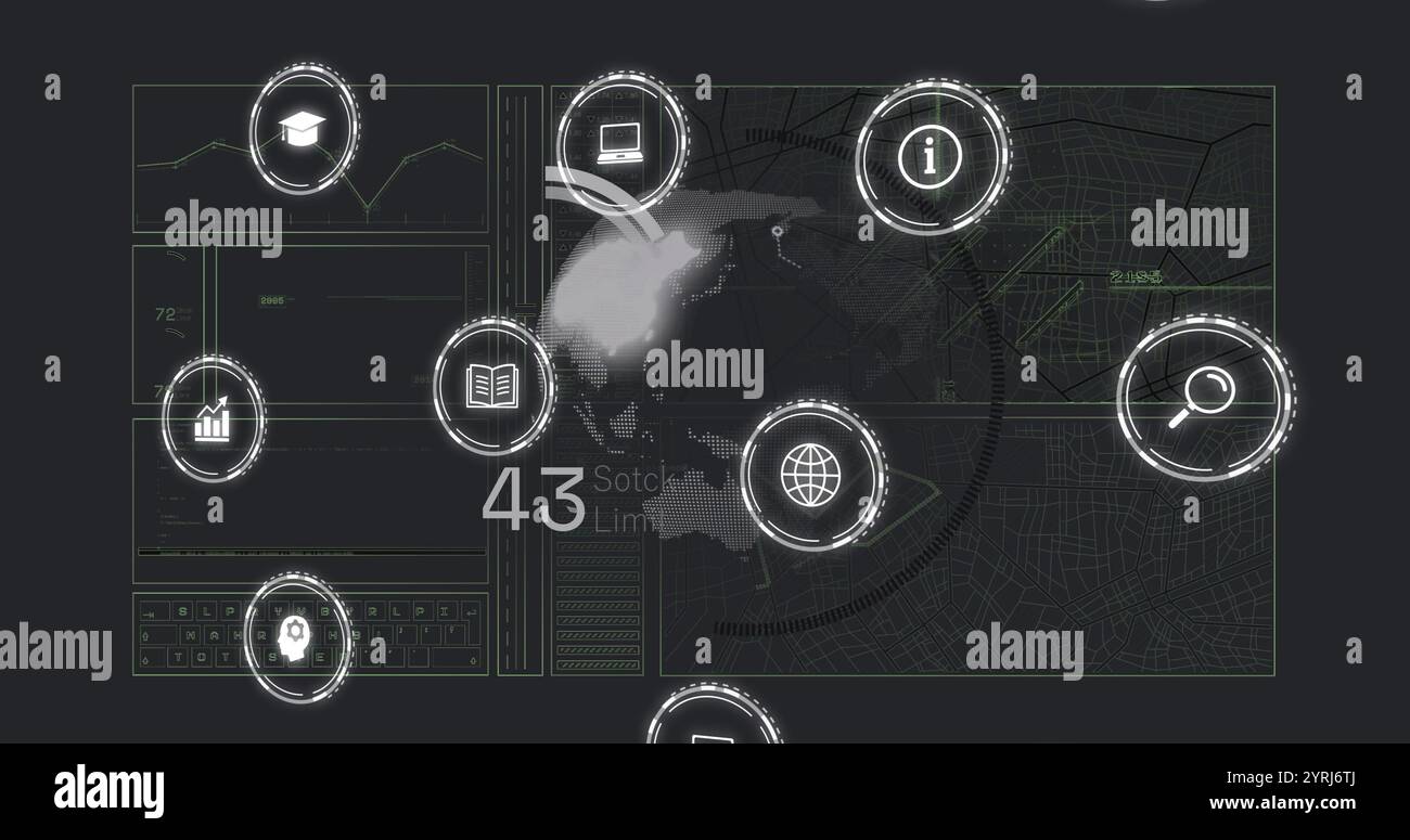 World map charts data hi-res stock photography and images - Alamy