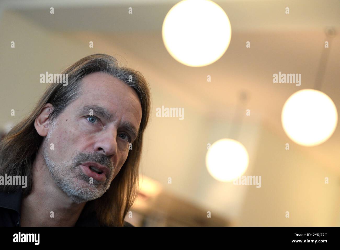 Duesseldorf, Germany. 04th Dec, 2024. Richard David Precht speaks ...