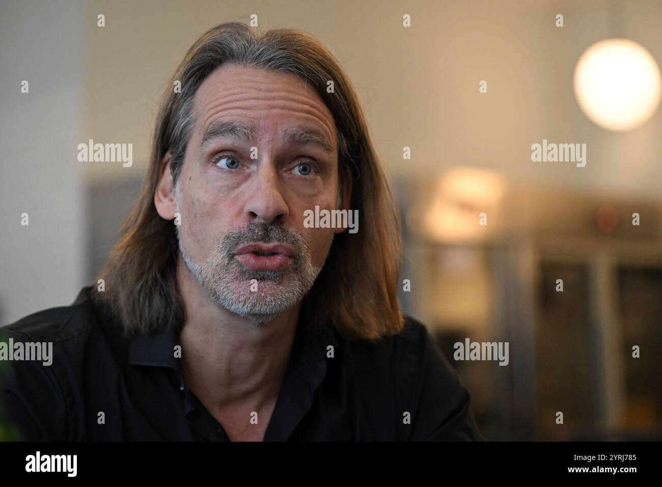 Duesseldorf, Germany. 04th Dec, 2024. Richard David Precht speaks ...