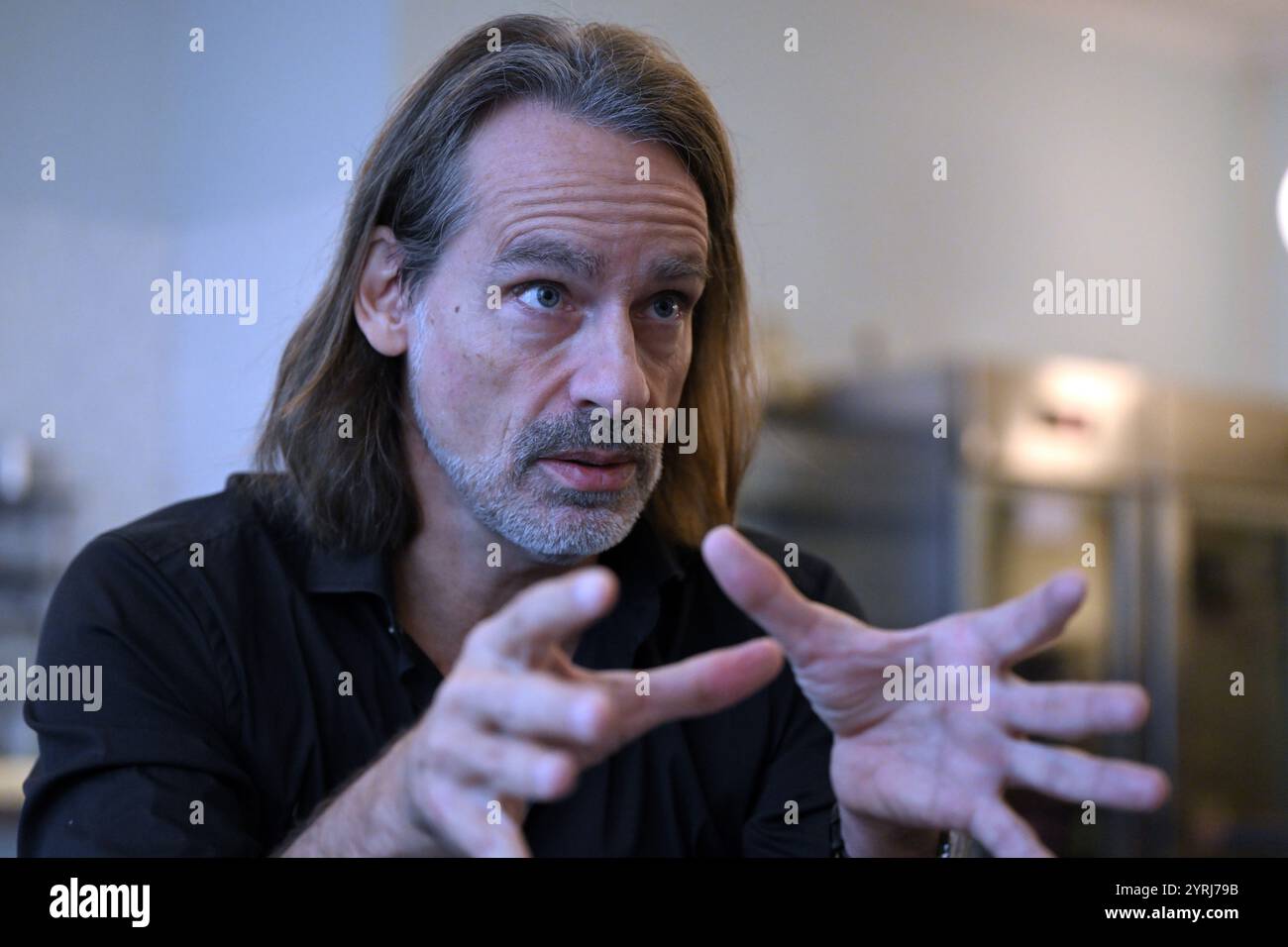 Duesseldorf, Germany. 04th Dec, 2024. Richard David Precht speaks ...
